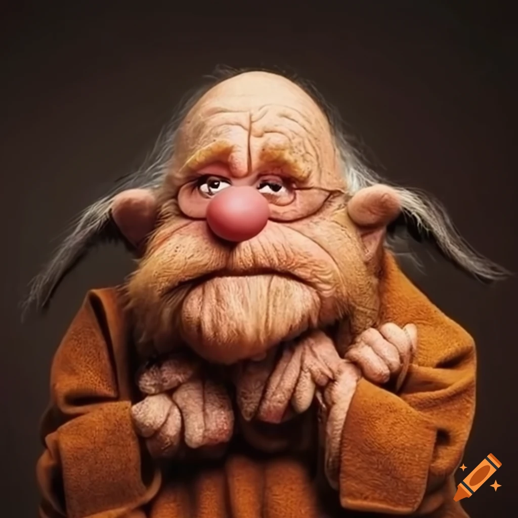 Grumpy old men in muppet style on Craiyon