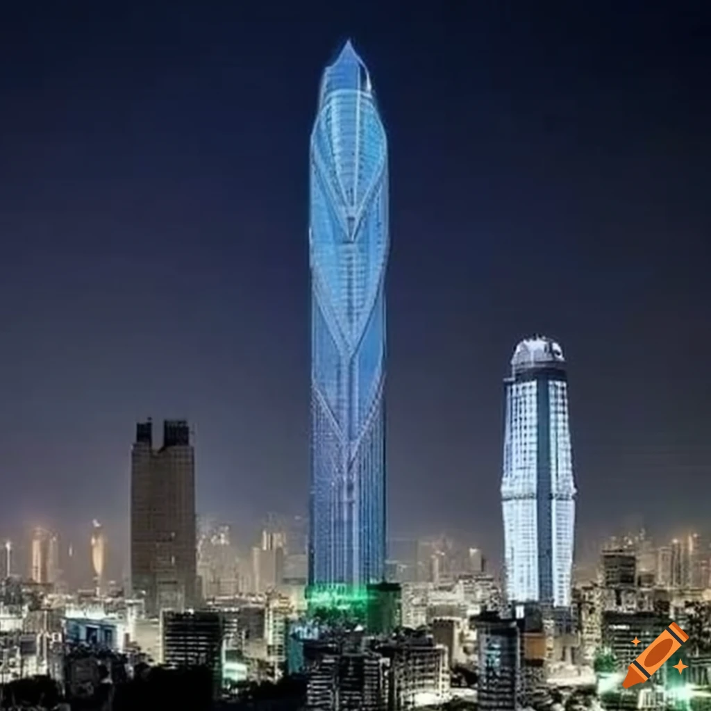 Magnificent skyscrapers in pakistan's capital city on Craiyon