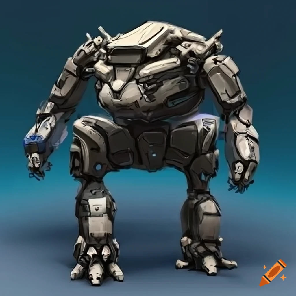 Polymorphism hybrid mech on Craiyon