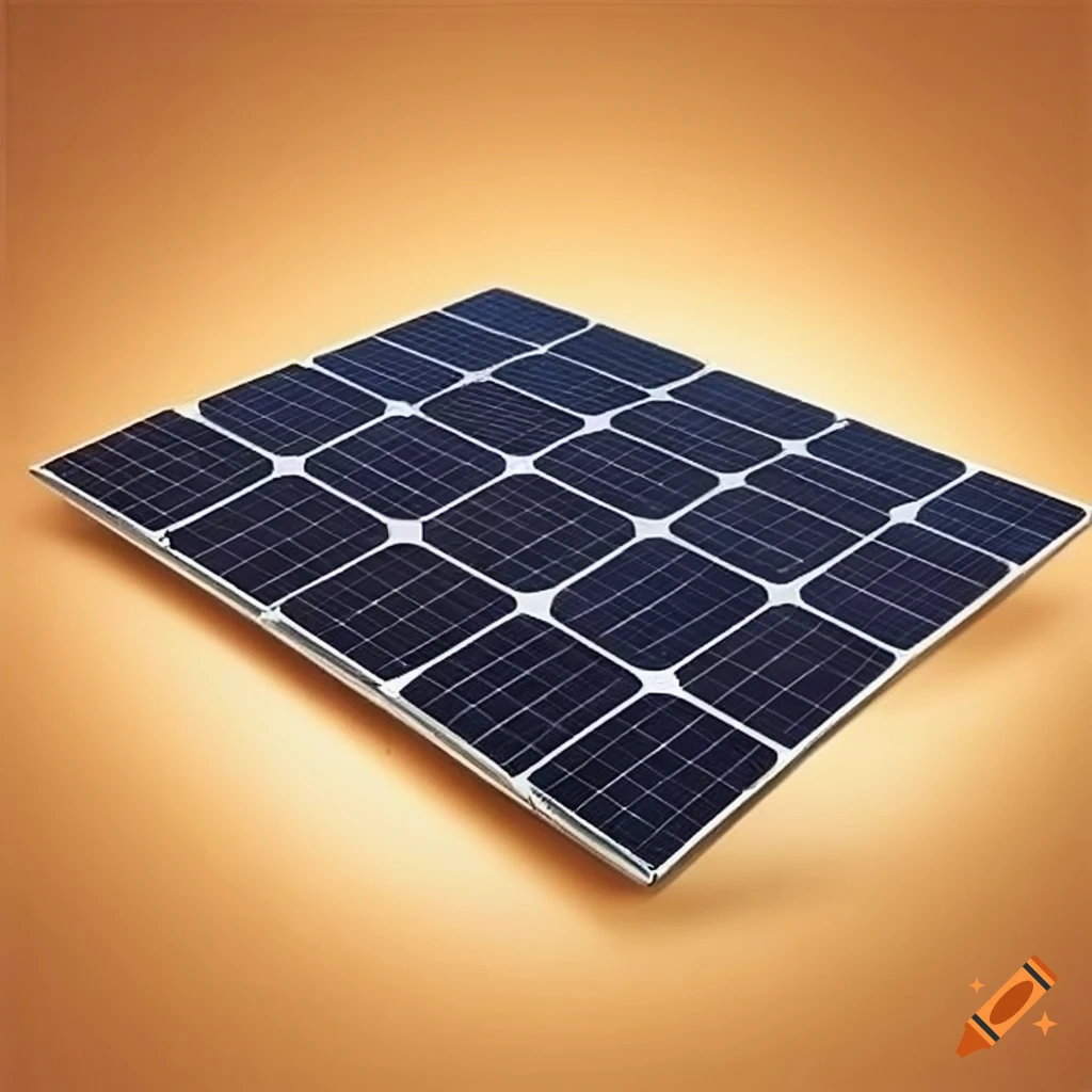 Solar panel background slide show on Craiyon