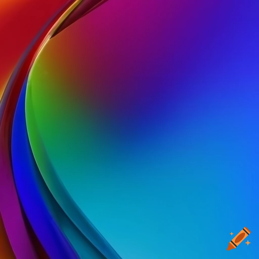 Colorful frutiger aero background with various shades including #f26623 ...