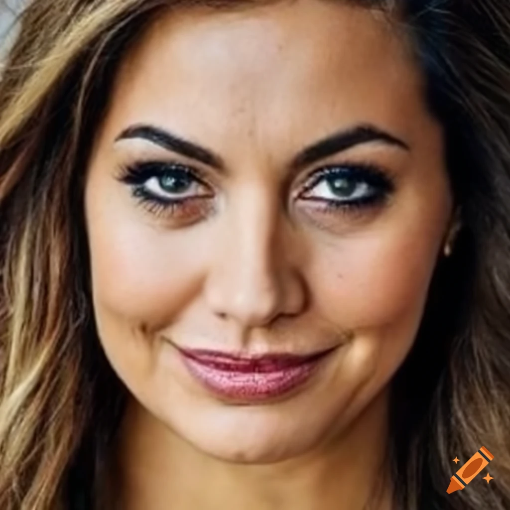 Intense gaze of a woman's face in HDR on Craiyon