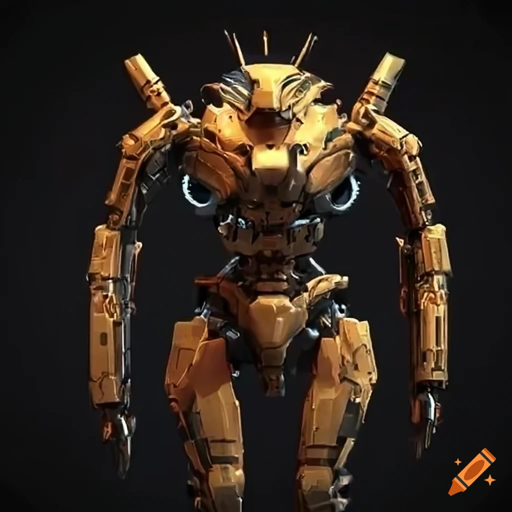 Polymorphism hybrid mech on Craiyon