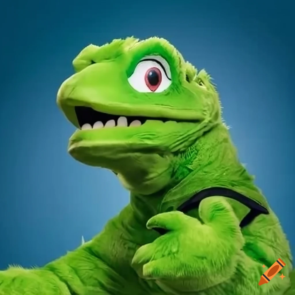 Close up of three nurses in full body green lizard reptile fursuits at ...