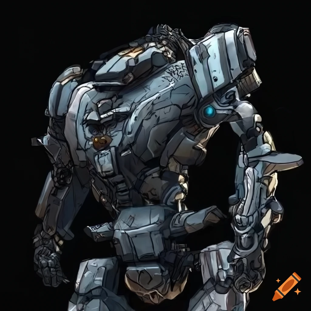 Polymorphism hybrid mech on Craiyon