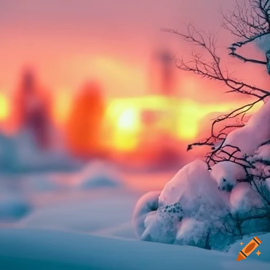 Artistic representation of the relationship between hot and cold on Craiyon