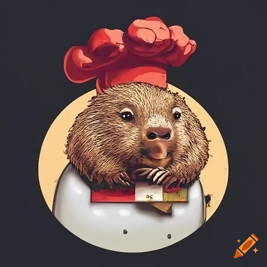 Wombat chef on Craiyon