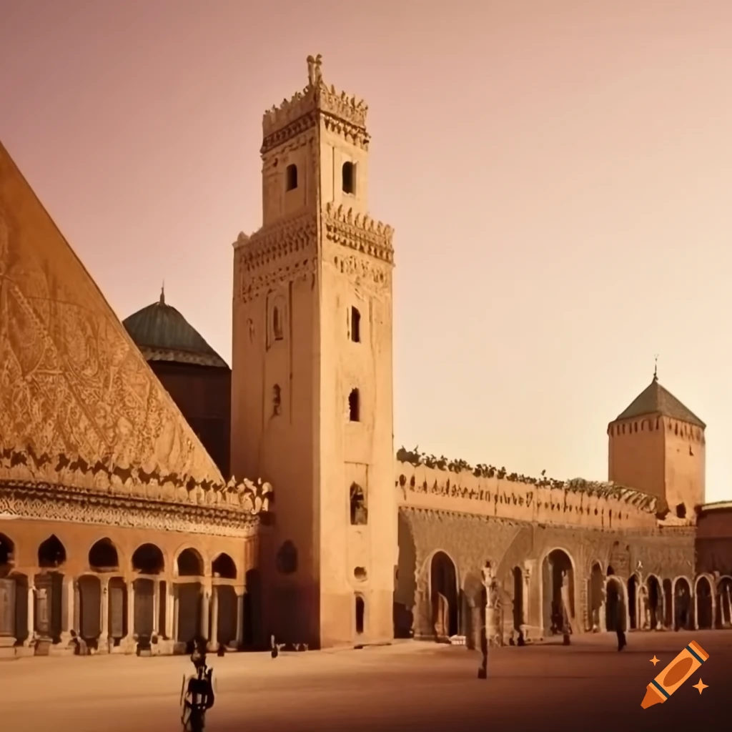 Morocco in the year 1900 on Craiyon