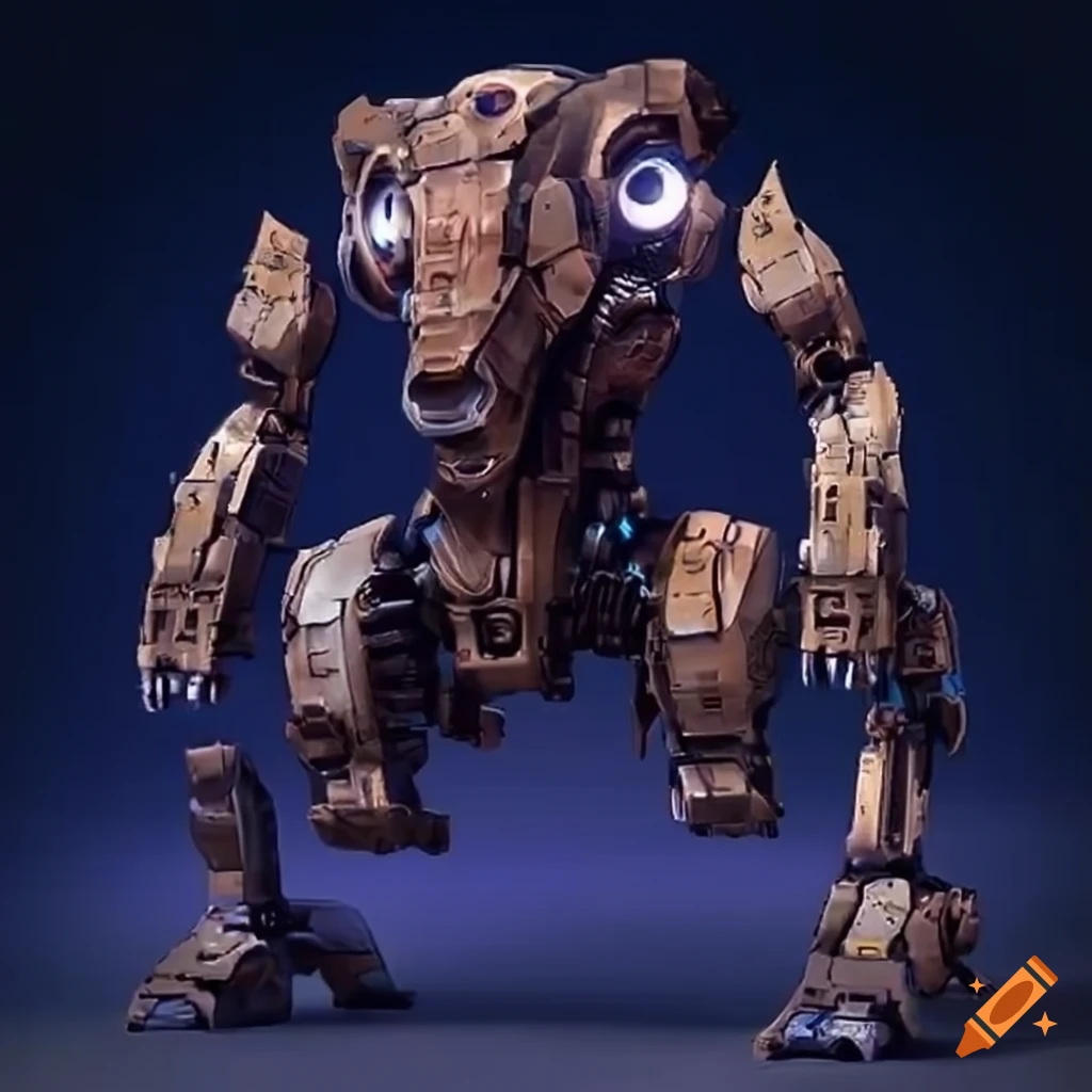 Polymorphism hybrid mech on Craiyon