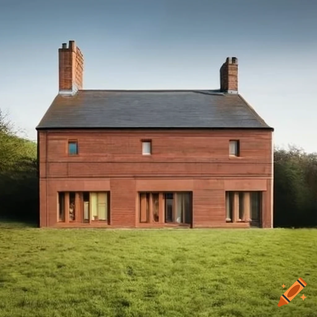 Modern house inspired by red brick farmhouse in north nottinghamshire ...