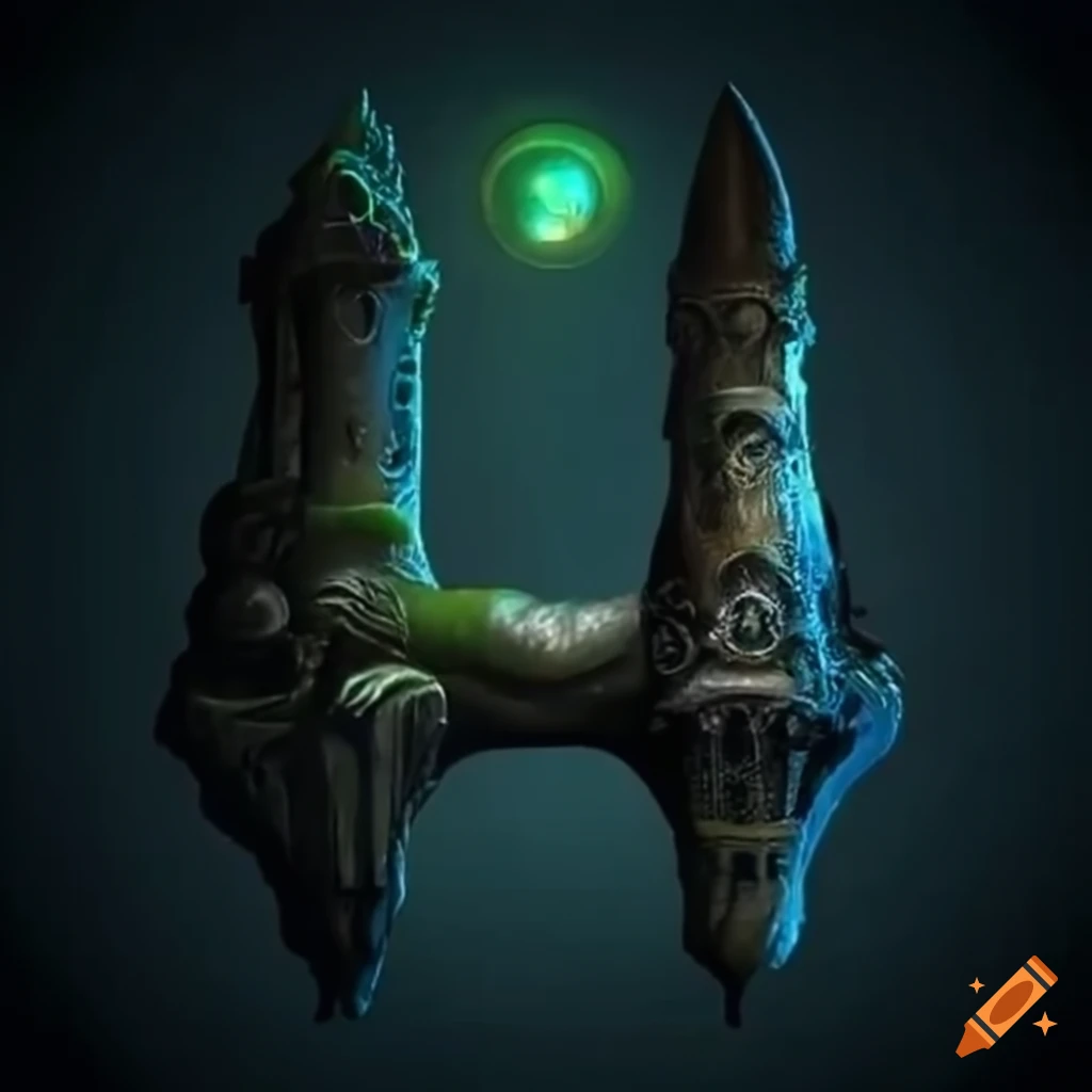 Imaginative magical artifact detector concept illustration on Craiyon