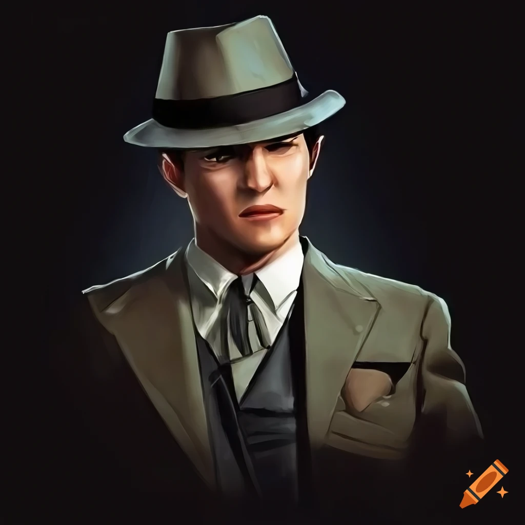 L.a noire game poster on Craiyon
