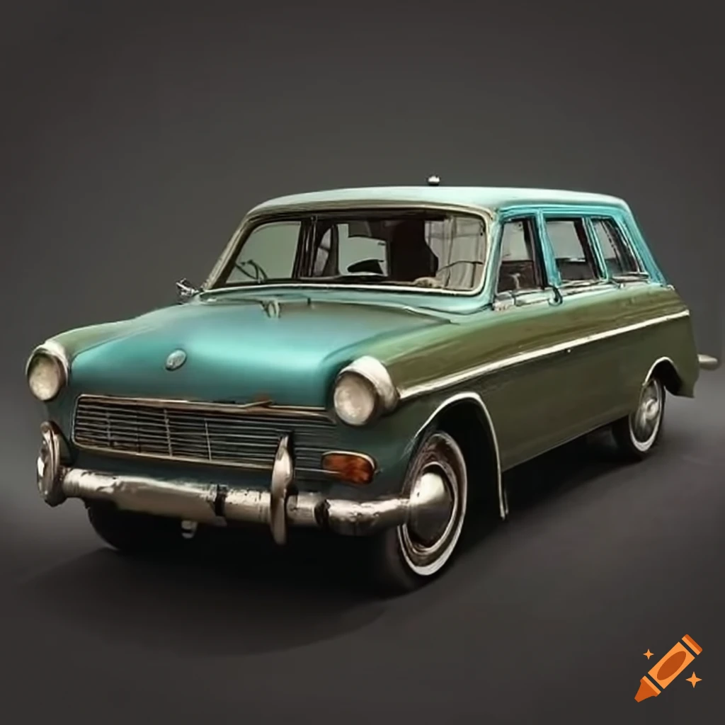 Soviet station wagon car on Craiyon