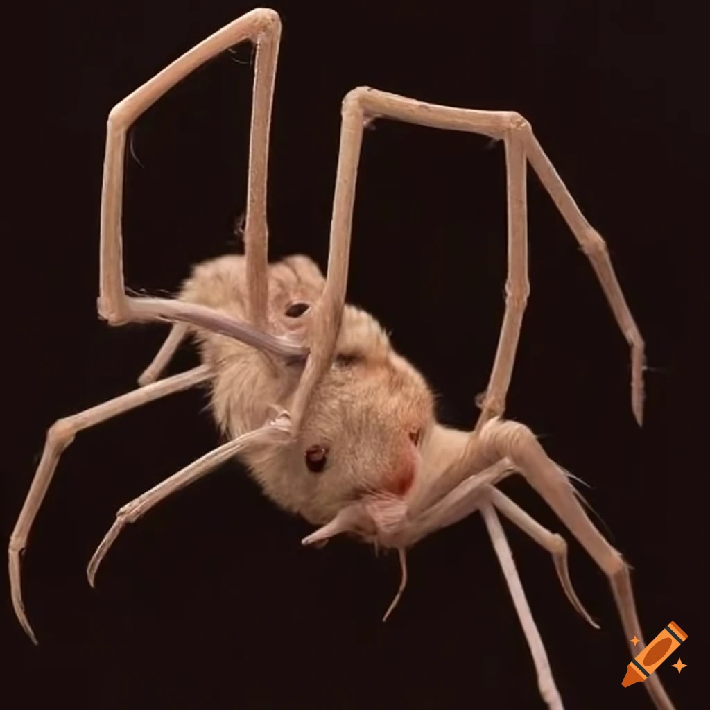 Gene splicer gerbil spider mutants on Craiyon