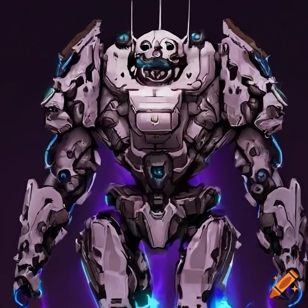 Polymorphism hybrid mech on Craiyon