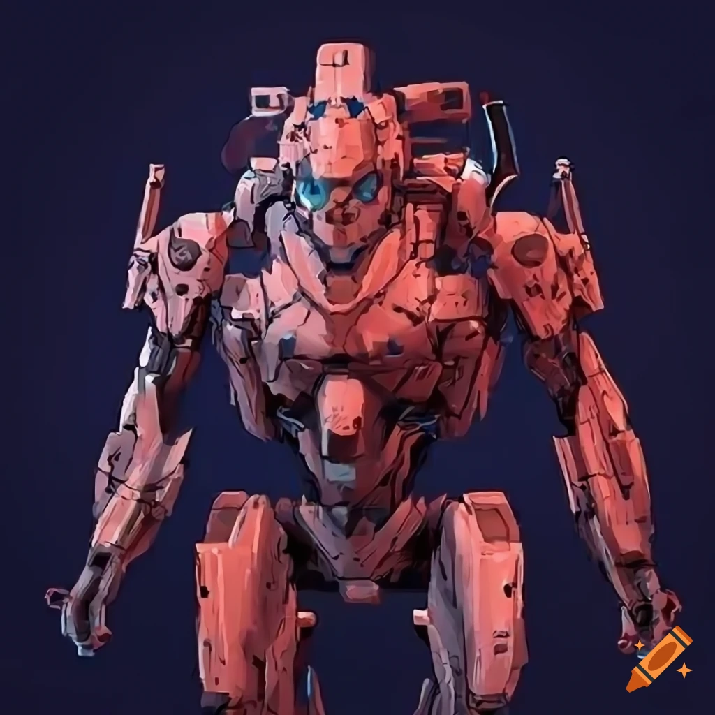 Polymorphism hybrid mech on Craiyon