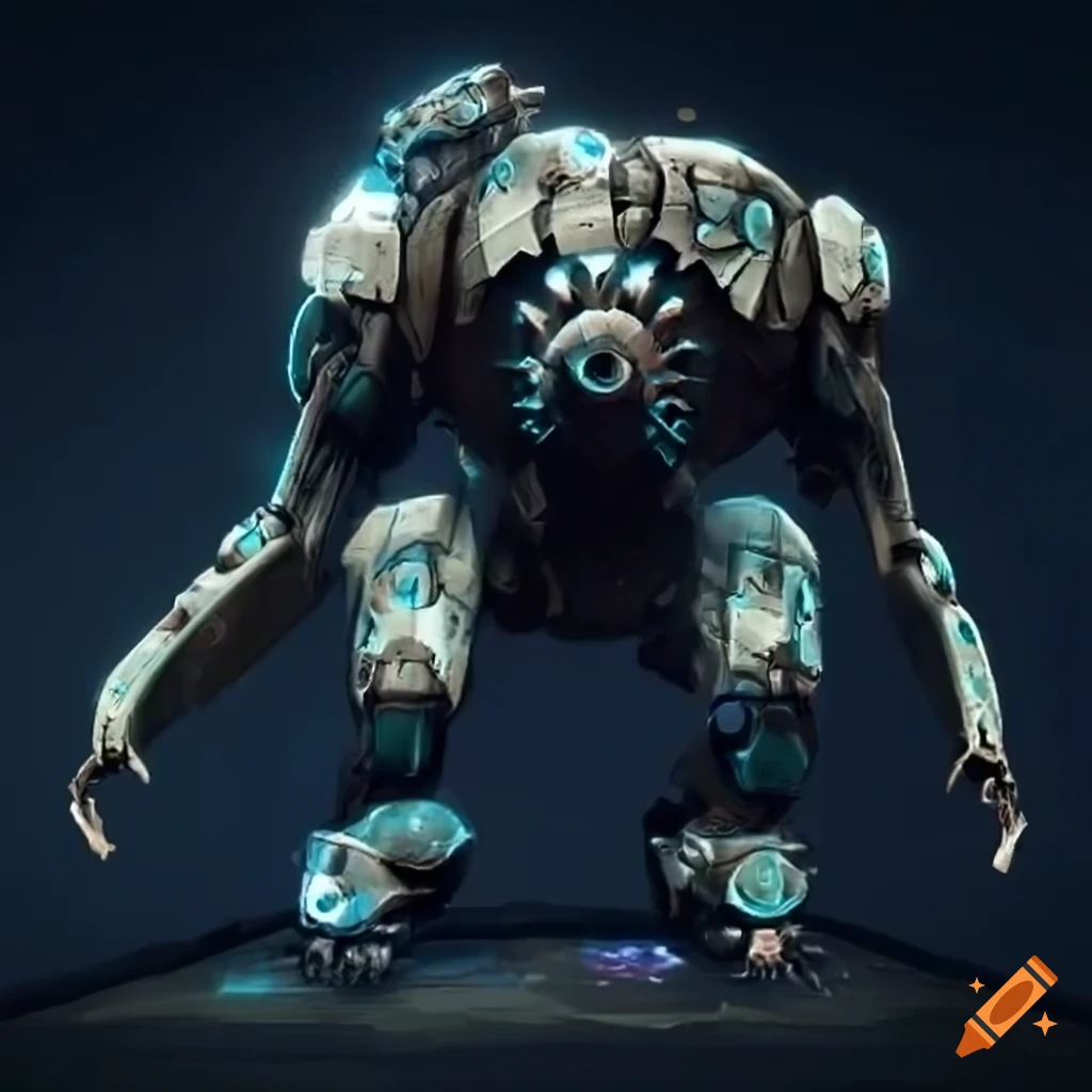 Polymorphism hybrid mech on Craiyon