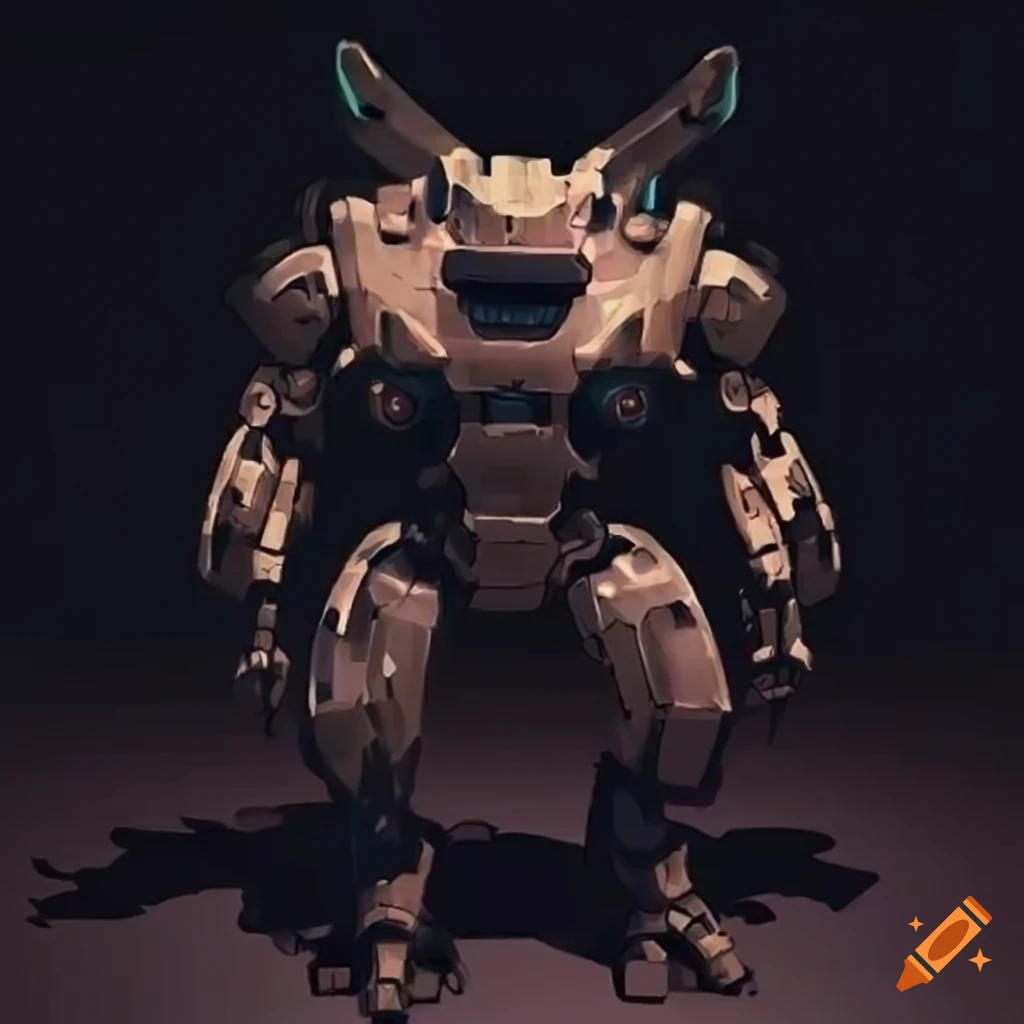 Polymorphism hybrid mech on Craiyon