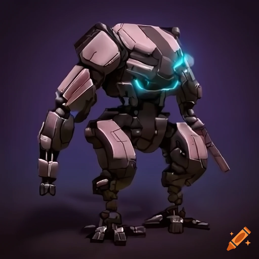 Polymorphism hybrid mech on Craiyon