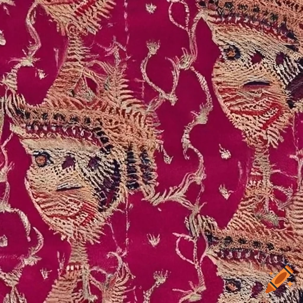 Chanel embroidery fabric surface design with spikes and teeth by hugo ...