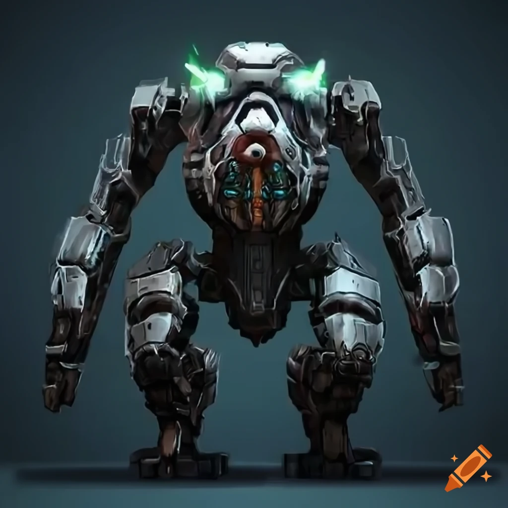 Polymorphism hybrid mech on Craiyon