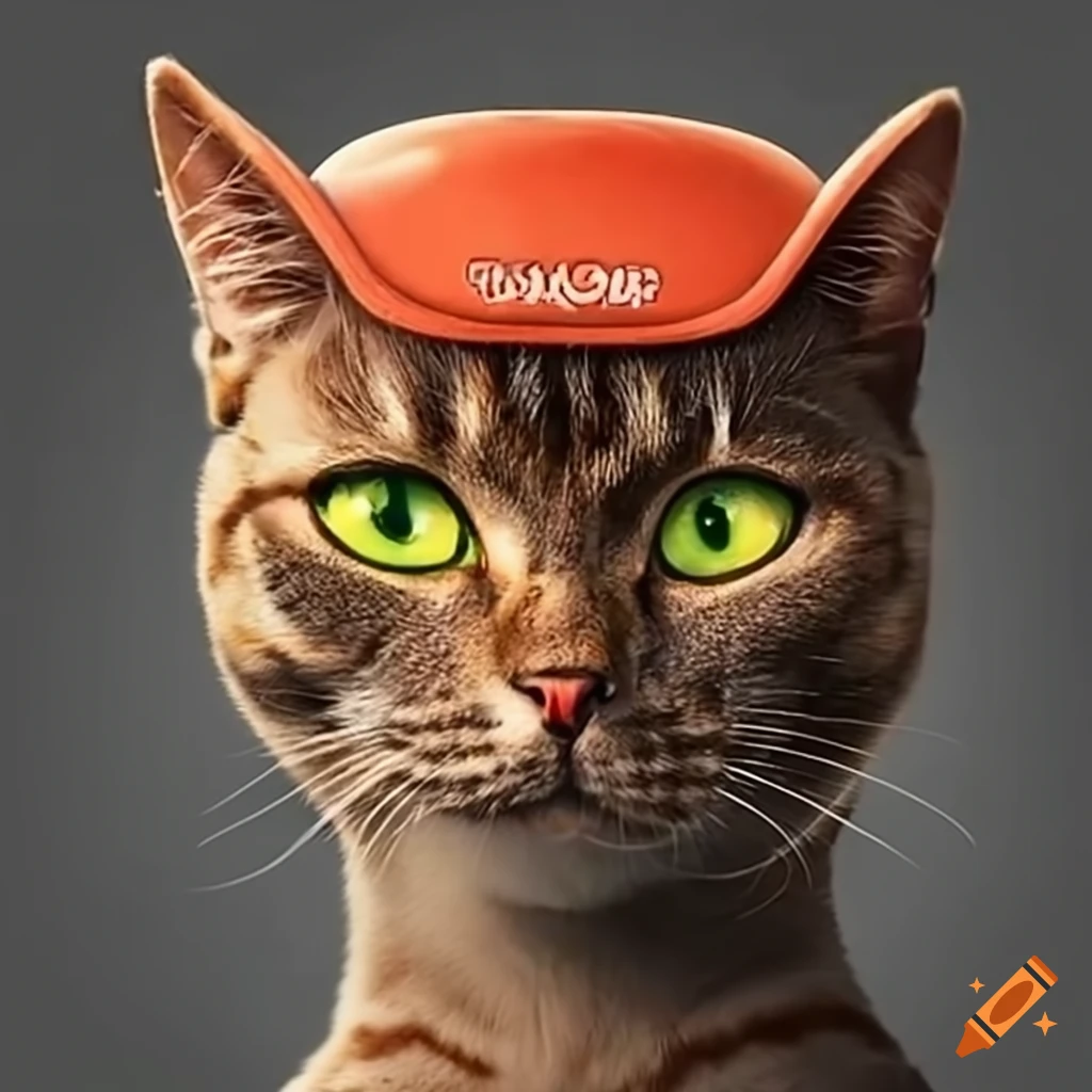 Cat delivery person on Craiyon