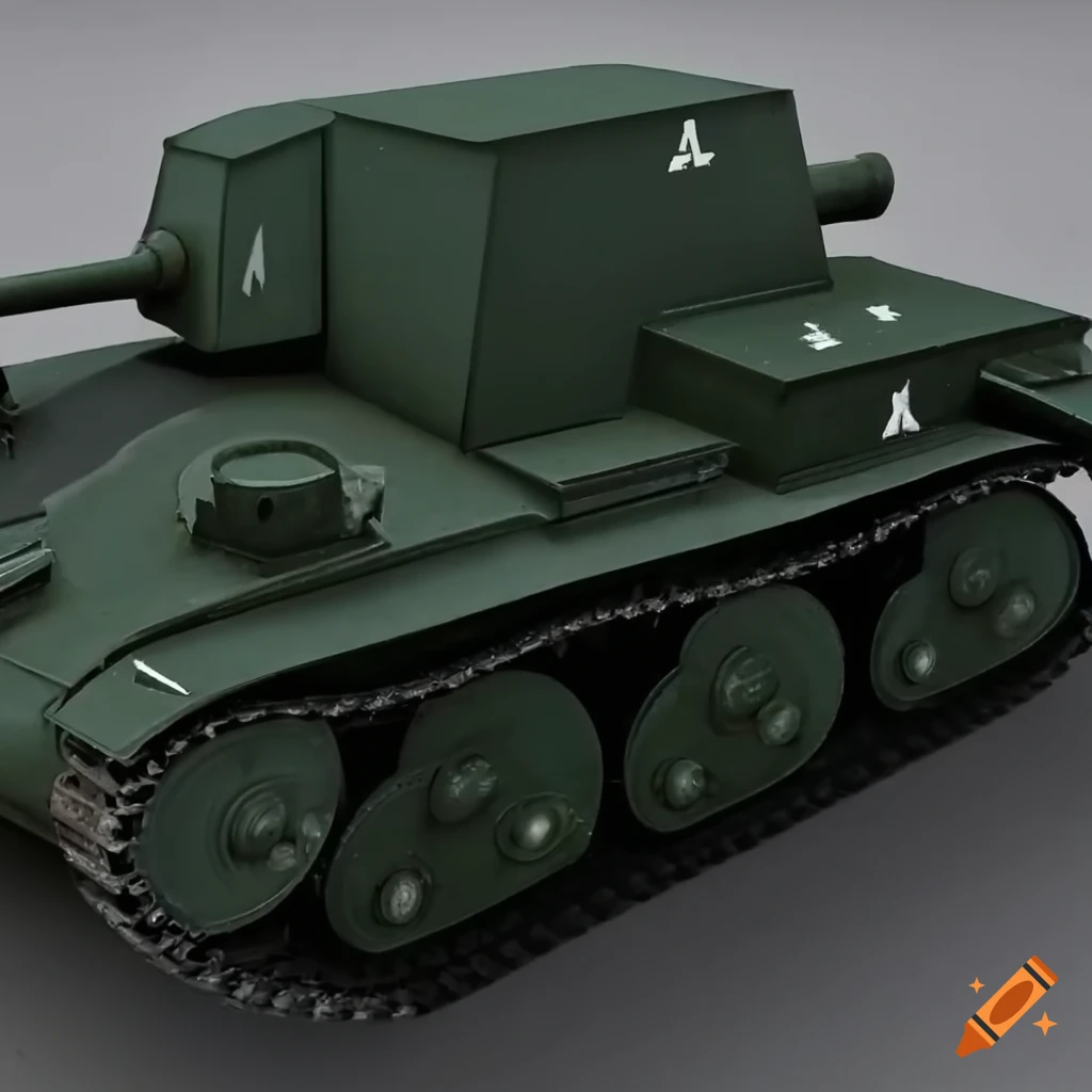 1920's tank in small-town Poland during the interwar period on Craiyon