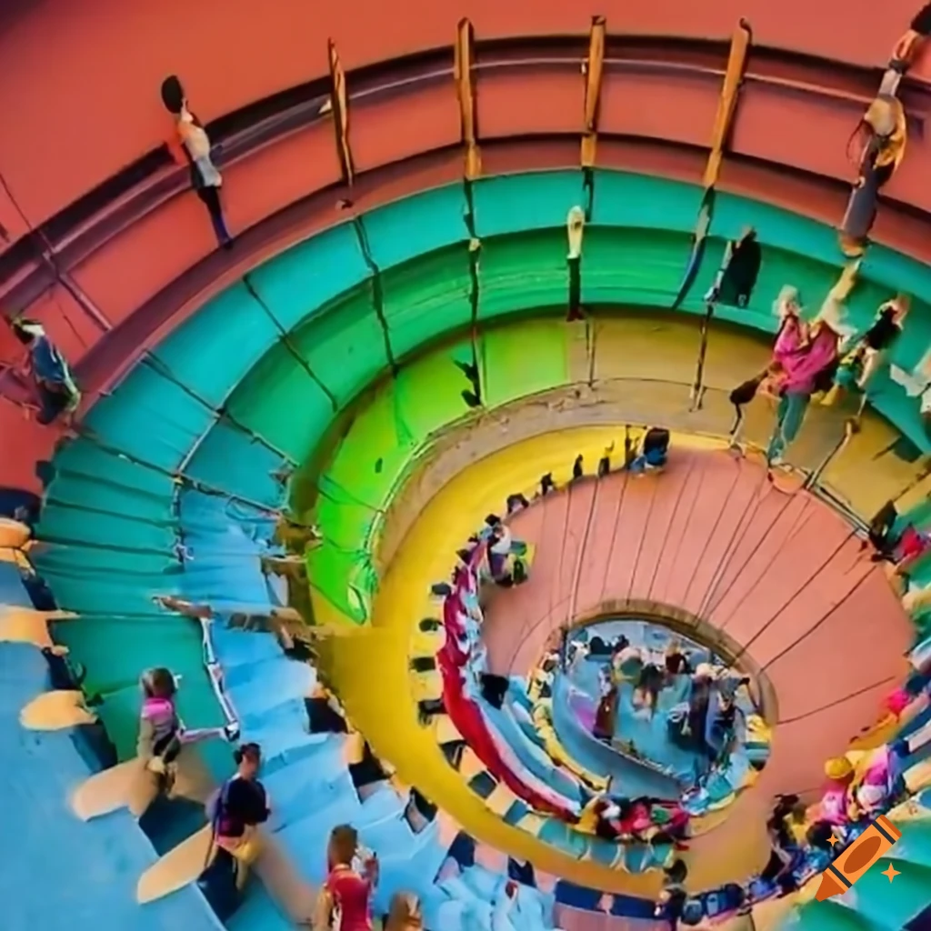 Outdoor classroom with students and teacher in open air theatre on Craiyon