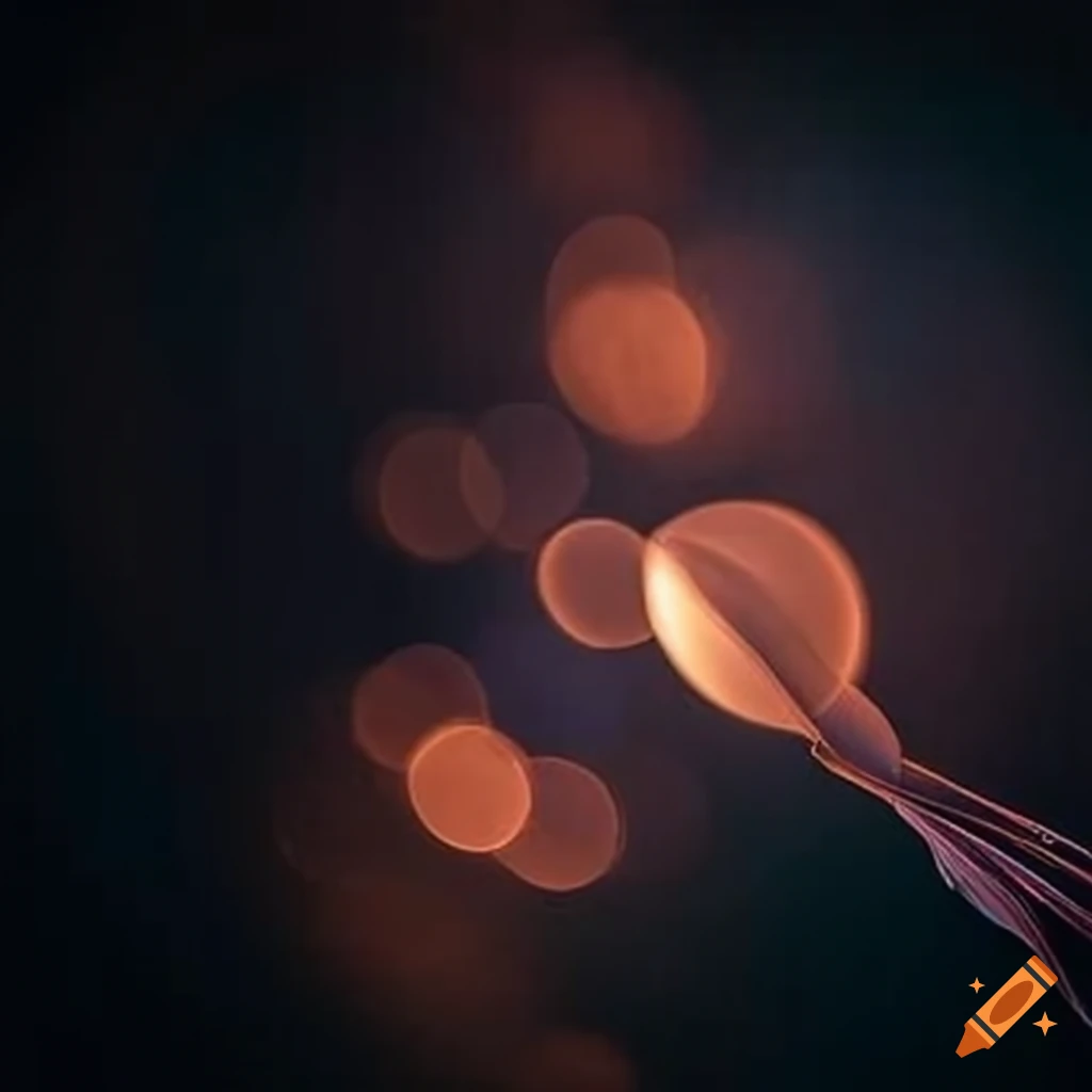 Abstract representation of touch on Craiyon