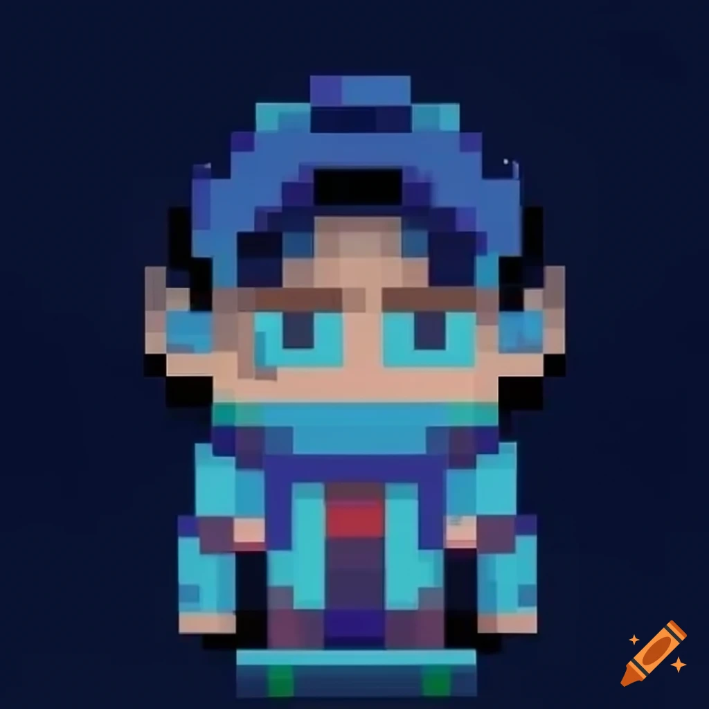 8 bit world on Craiyon