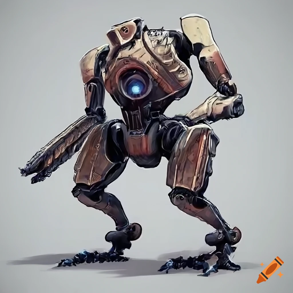 Polymorphism hybrid mech on Craiyon