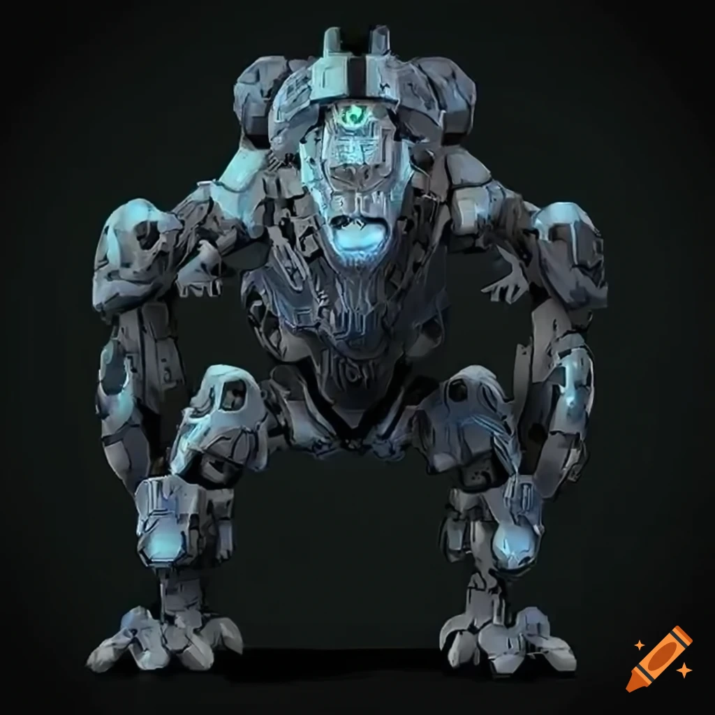 Polymorphism hybrid mech on Craiyon