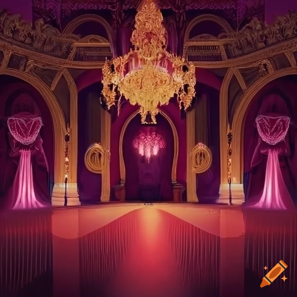 Ballroom background on Craiyon