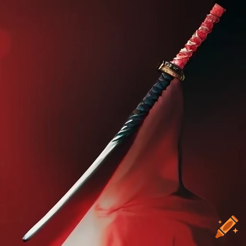The blood moon katana on Craiyon