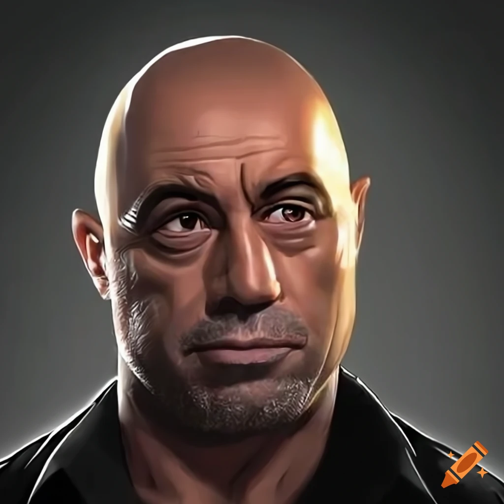 Cartoon profile picture of Joe Rogan on Craiyon