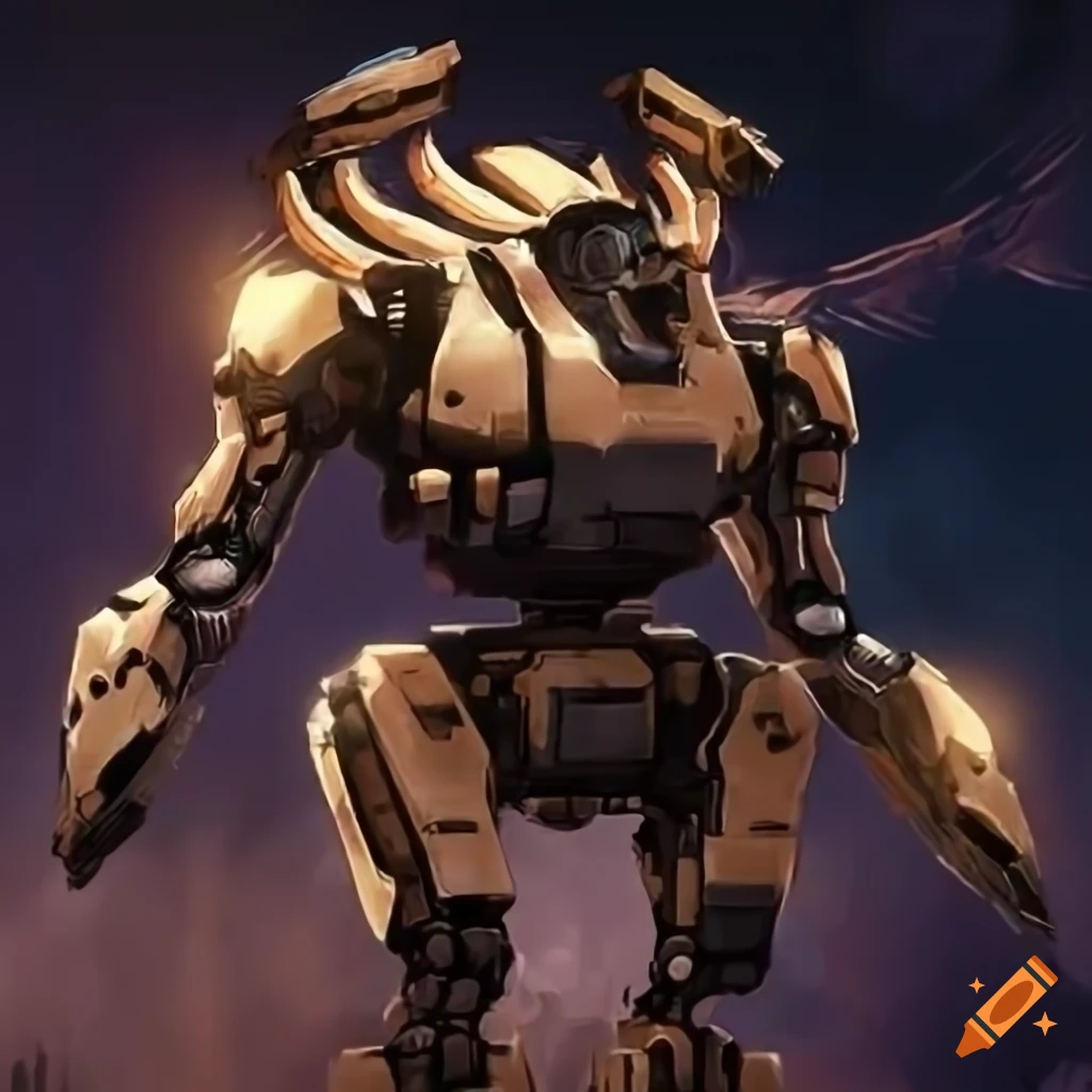 Polymorphism hybrid mech on Craiyon