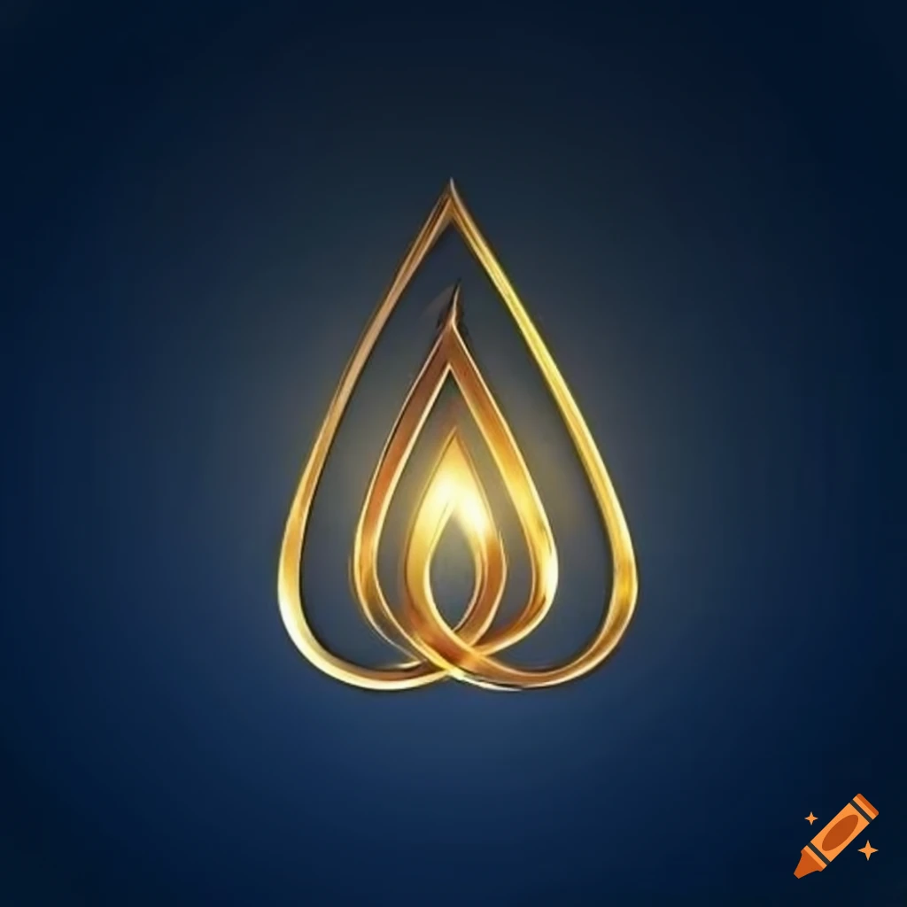 Divine light golden group logo on Craiyon