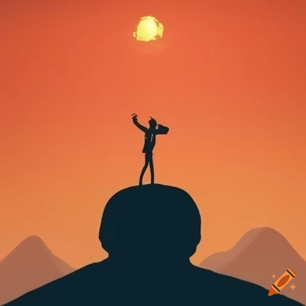 Diagram depicting personal growth and development on Craiyon