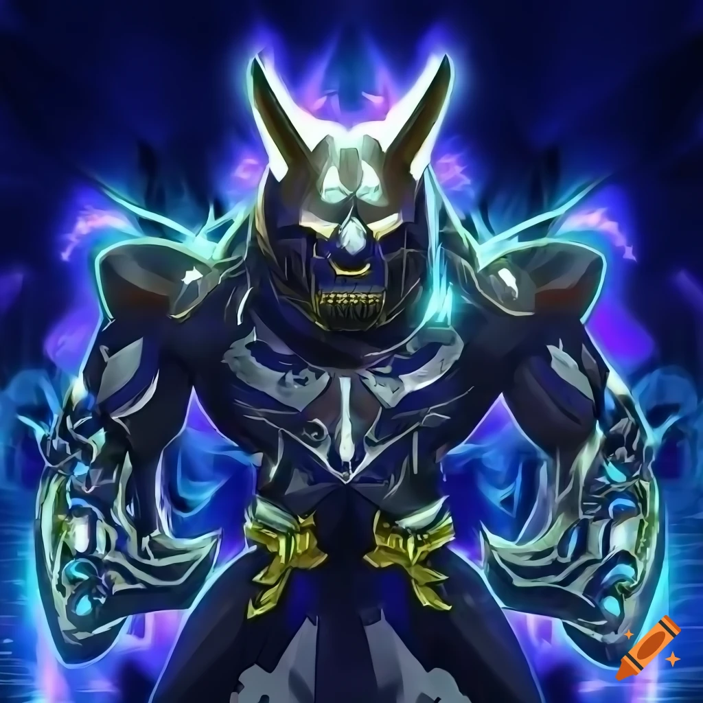 Fantastical heavily-stylized ghastly hannya akita inu hybrid animal yokai in a futuristic high ...