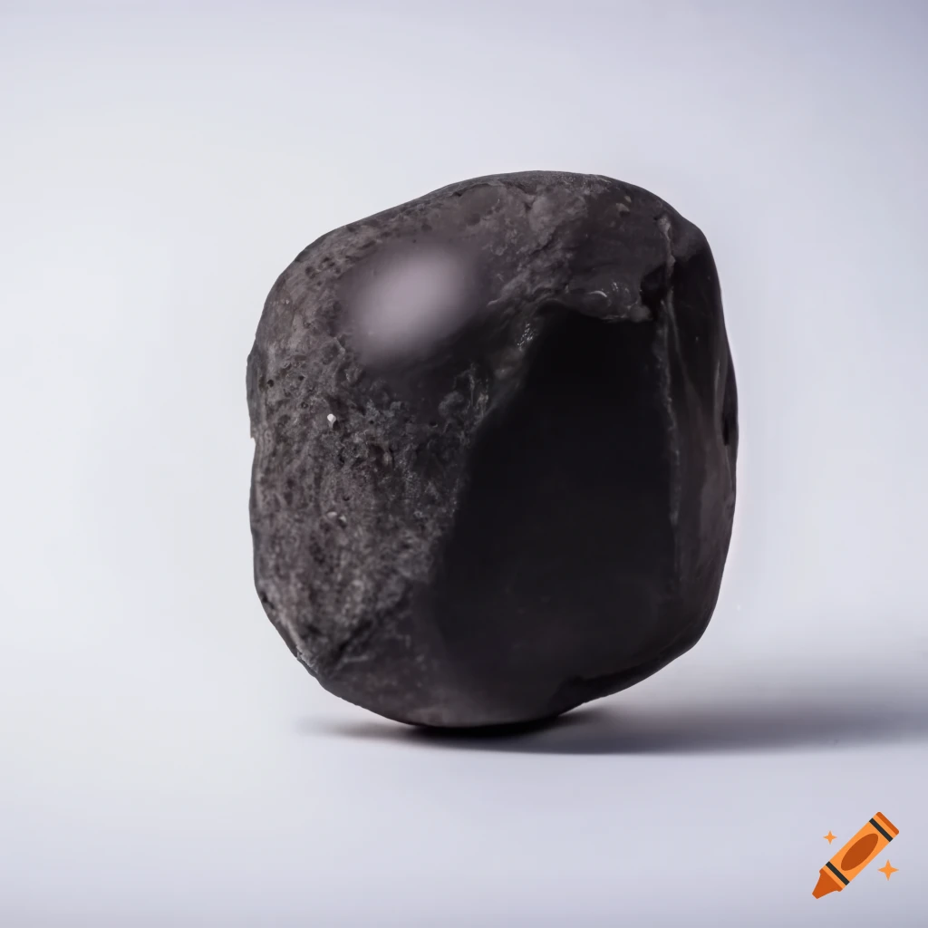 Close-up of boji stone on white background on Craiyon