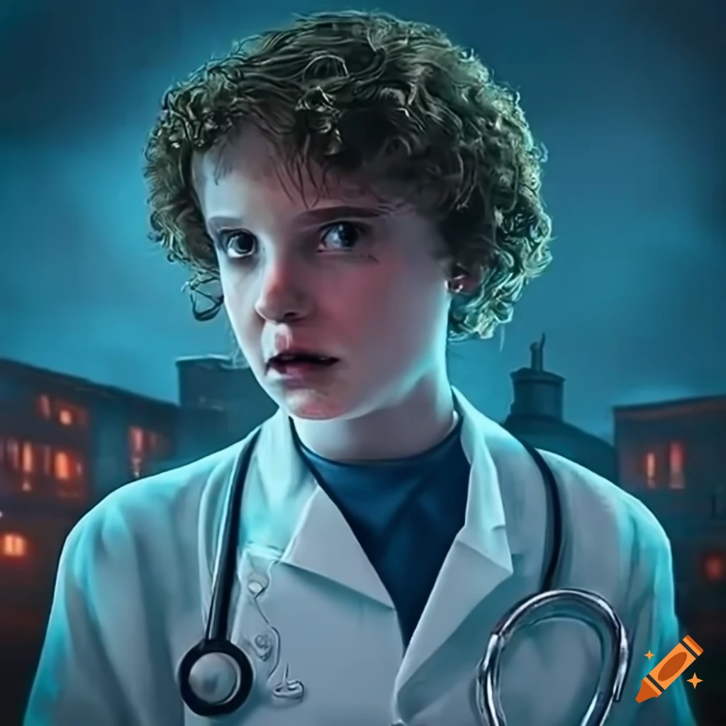 Stranger Things doctor character on Craiyon