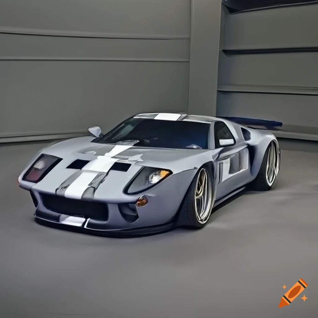 2004 ford gt widebody on Craiyon