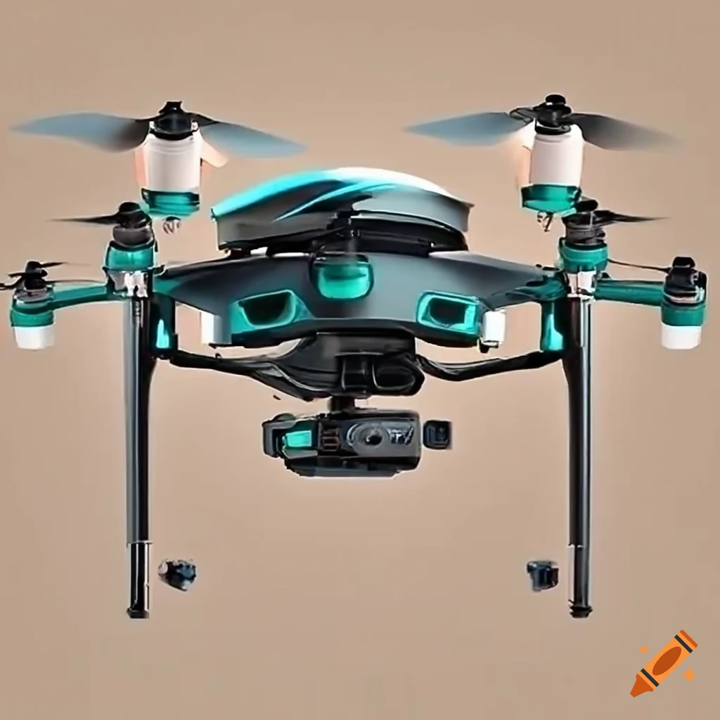 Multirotor delivery drone for short-range deliveries in cities and ...