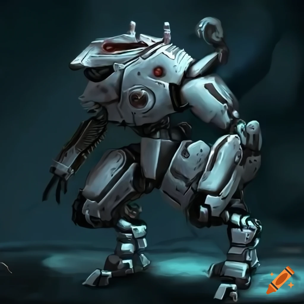 Polymorphism hybrid mech on Craiyon