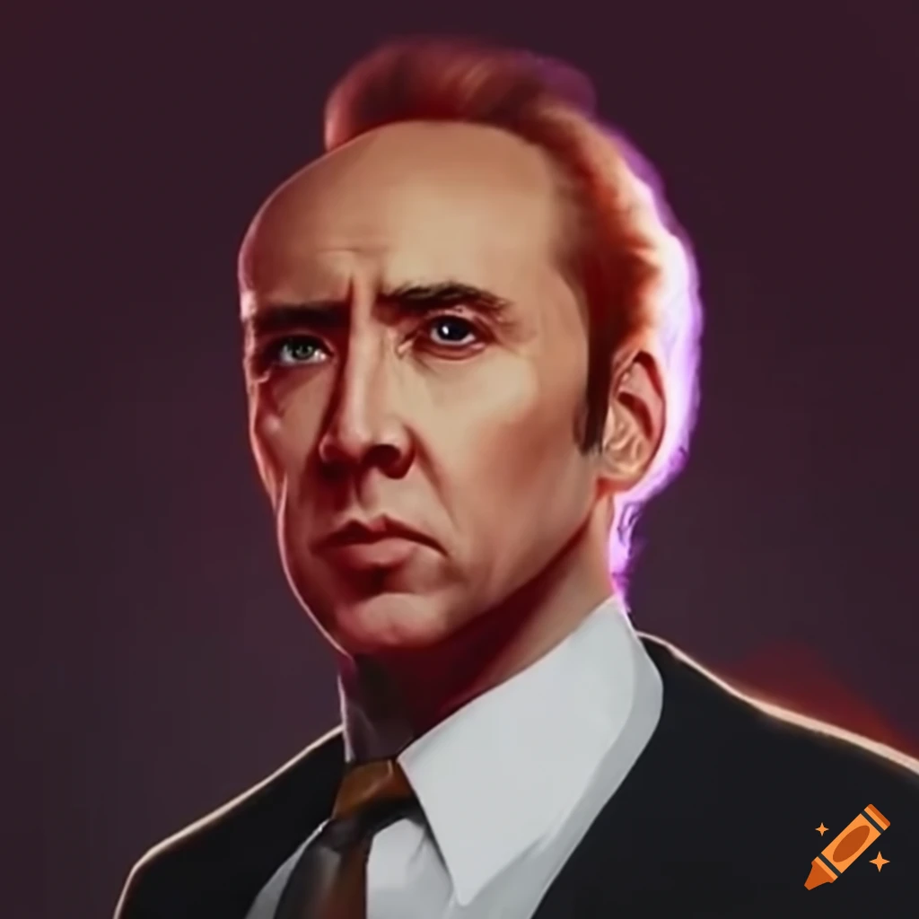 Nicholas cage on Craiyon
