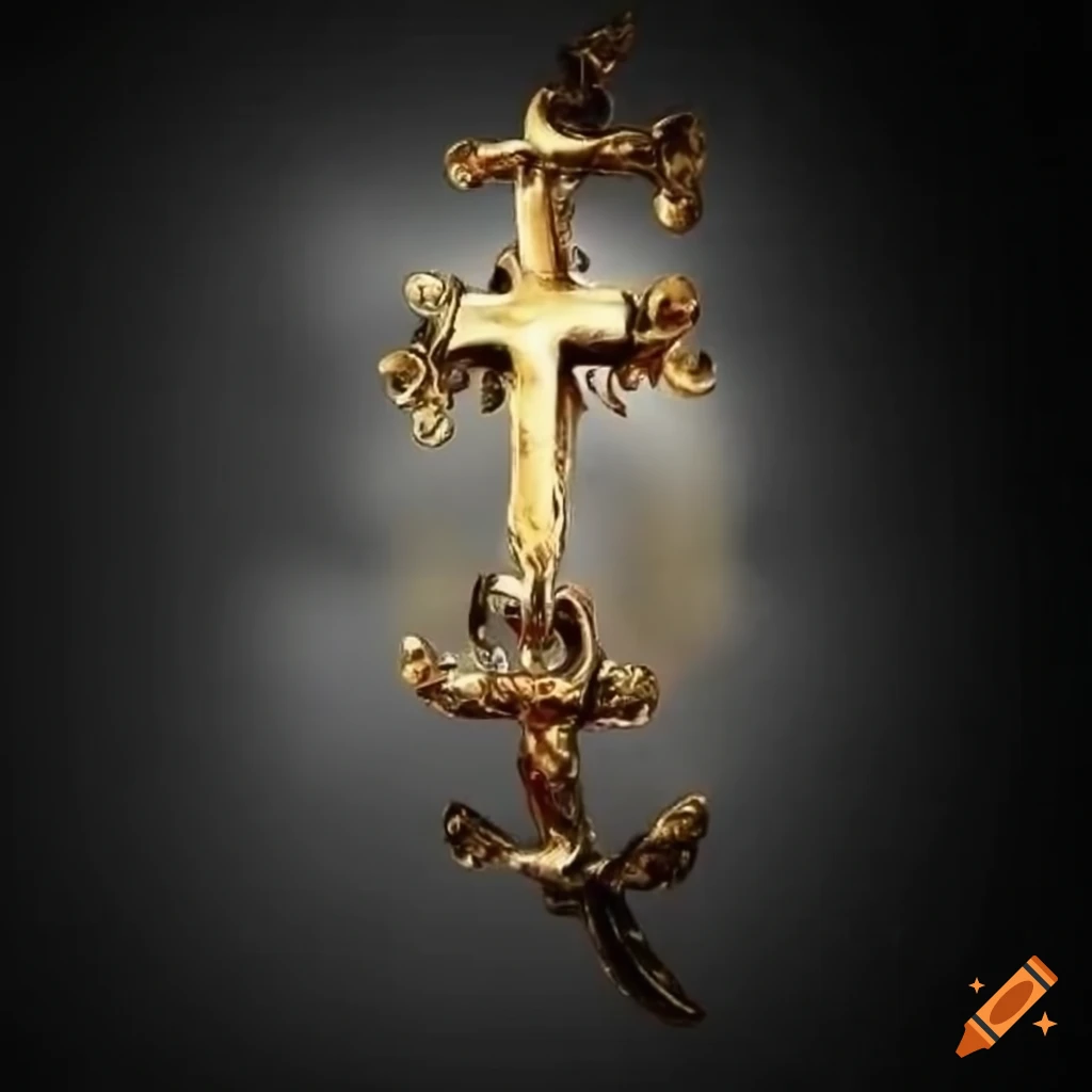 Relic of the silver cross on Craiyon