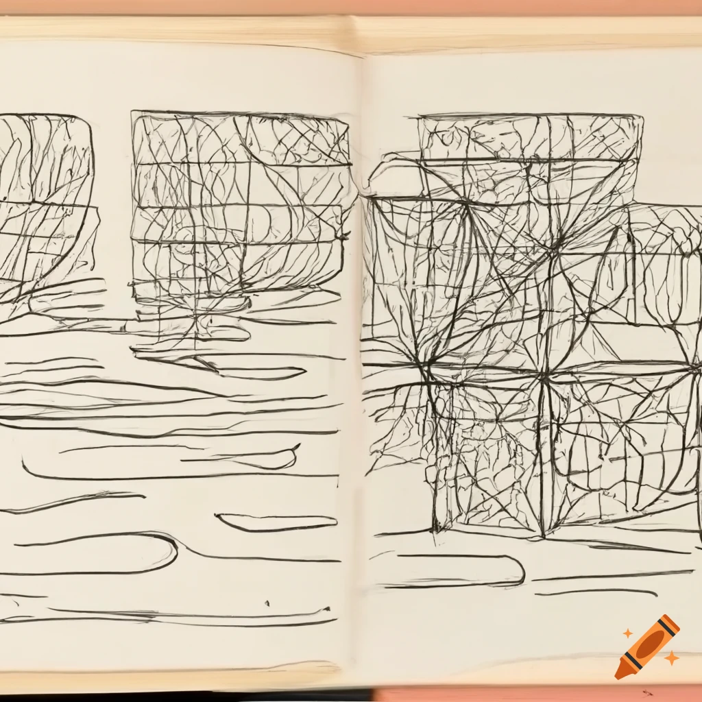 Abstract visual representation in green on white of a non-parametric supervised learning ...