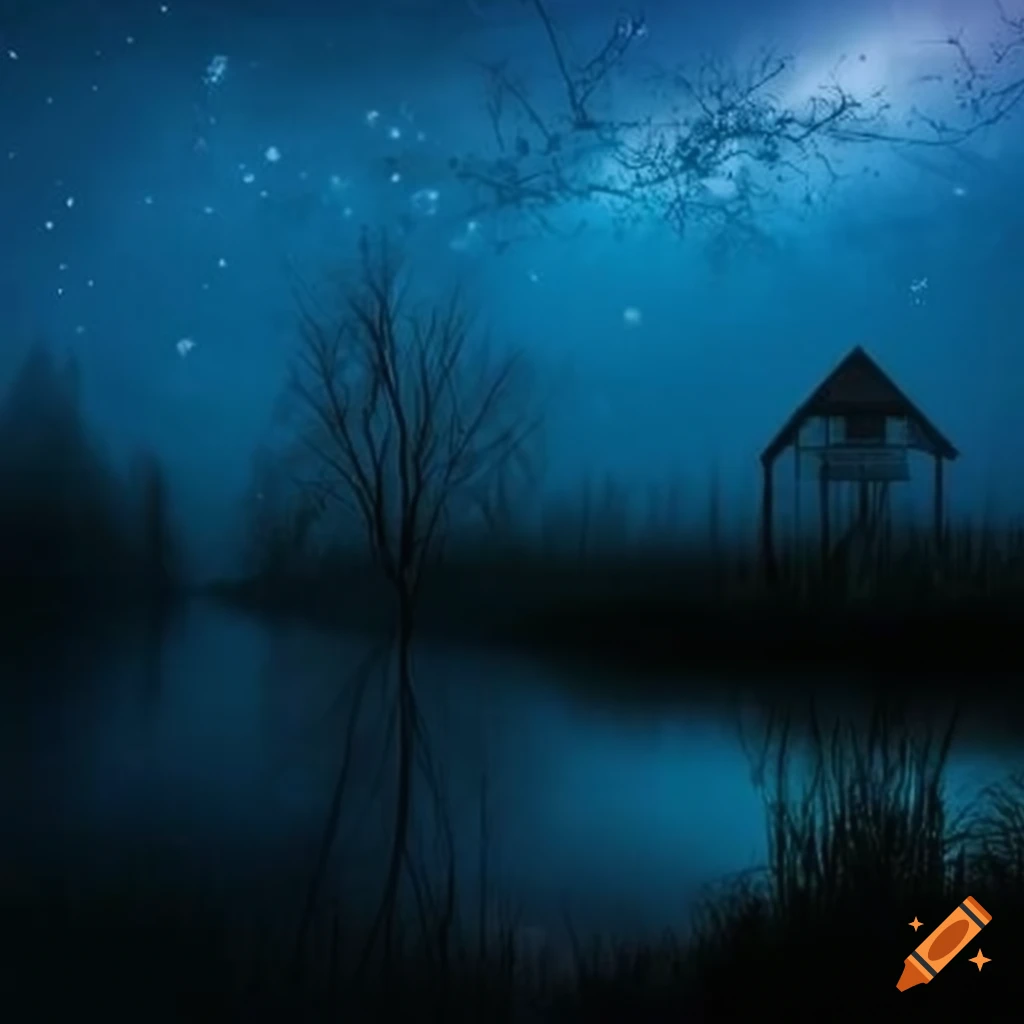 Sleep and wonderful dreams landscape on Craiyon