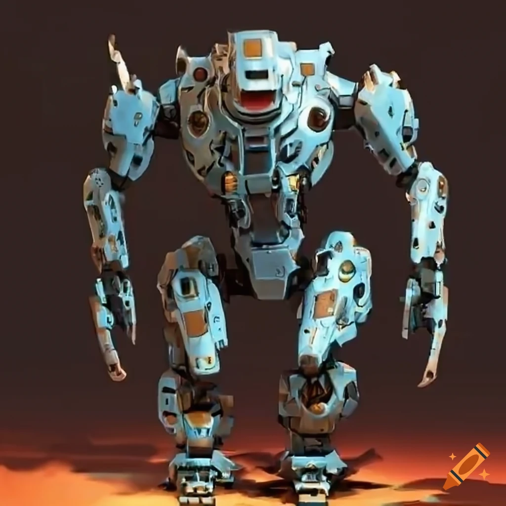 Polymorphism hybrid mech on Craiyon