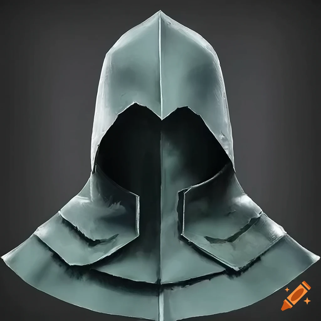 Legendary fantasy empty cowl in detailed medieval style on Craiyon